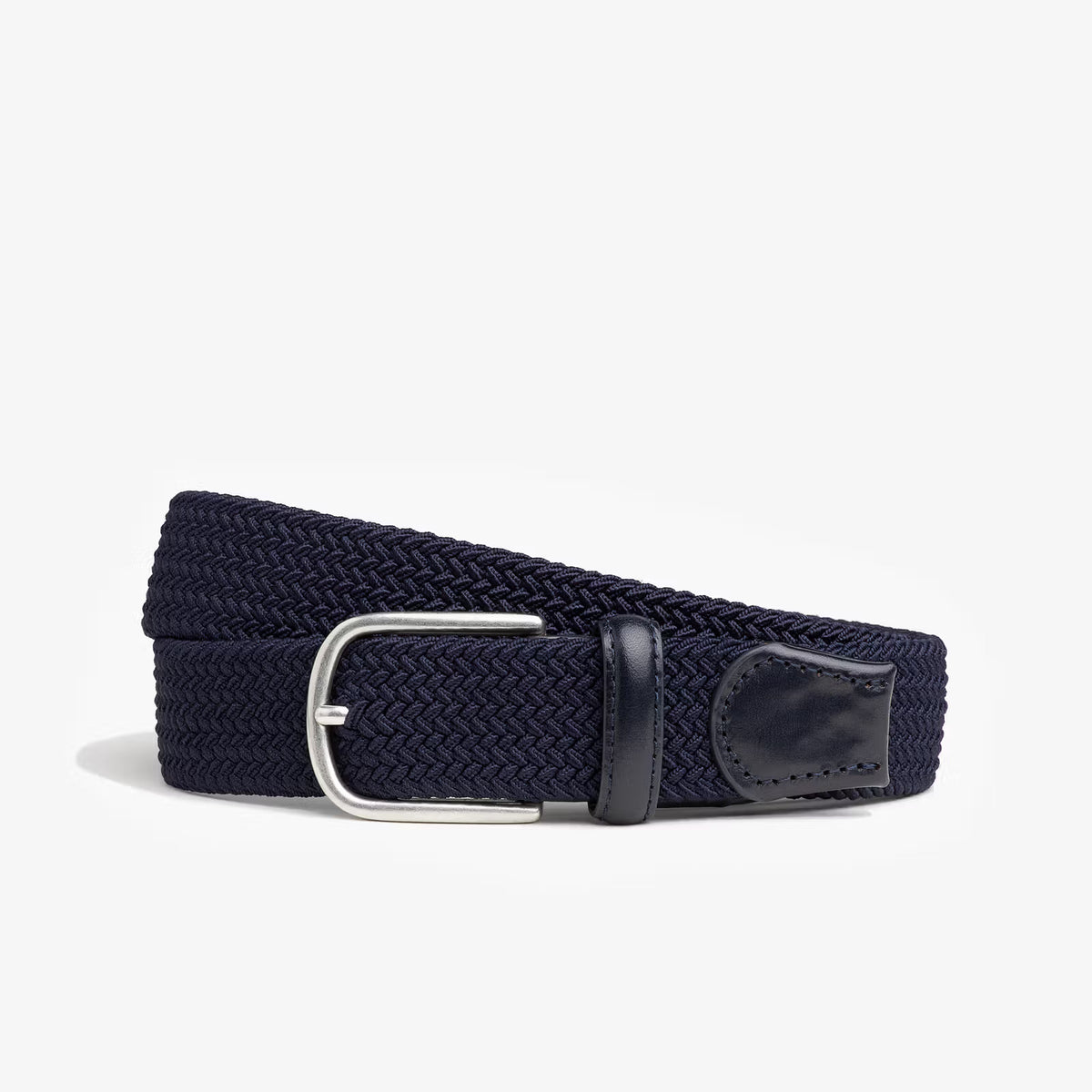 Braided Belt - Navy Solid – Phineas Gage, West Chester